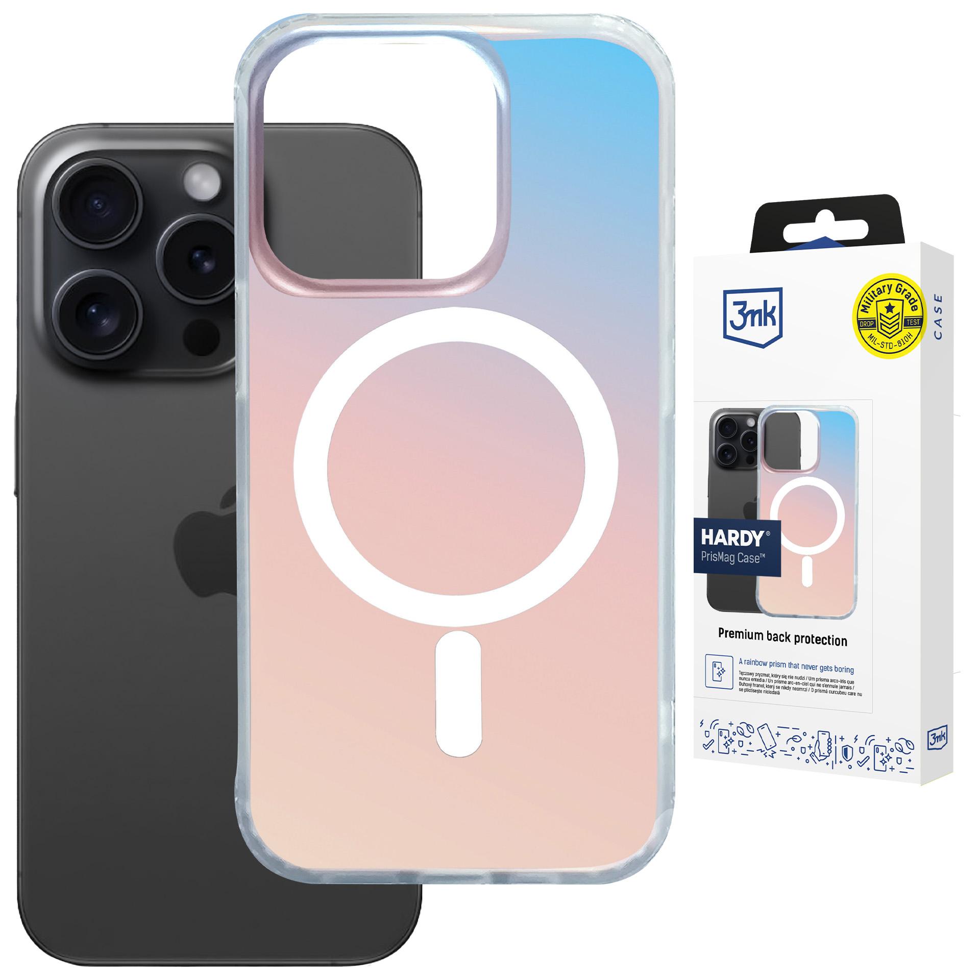 Holograficzne etui z MagSafe na Apple iPhone 14 Pro Max - 3mk HARDY ...