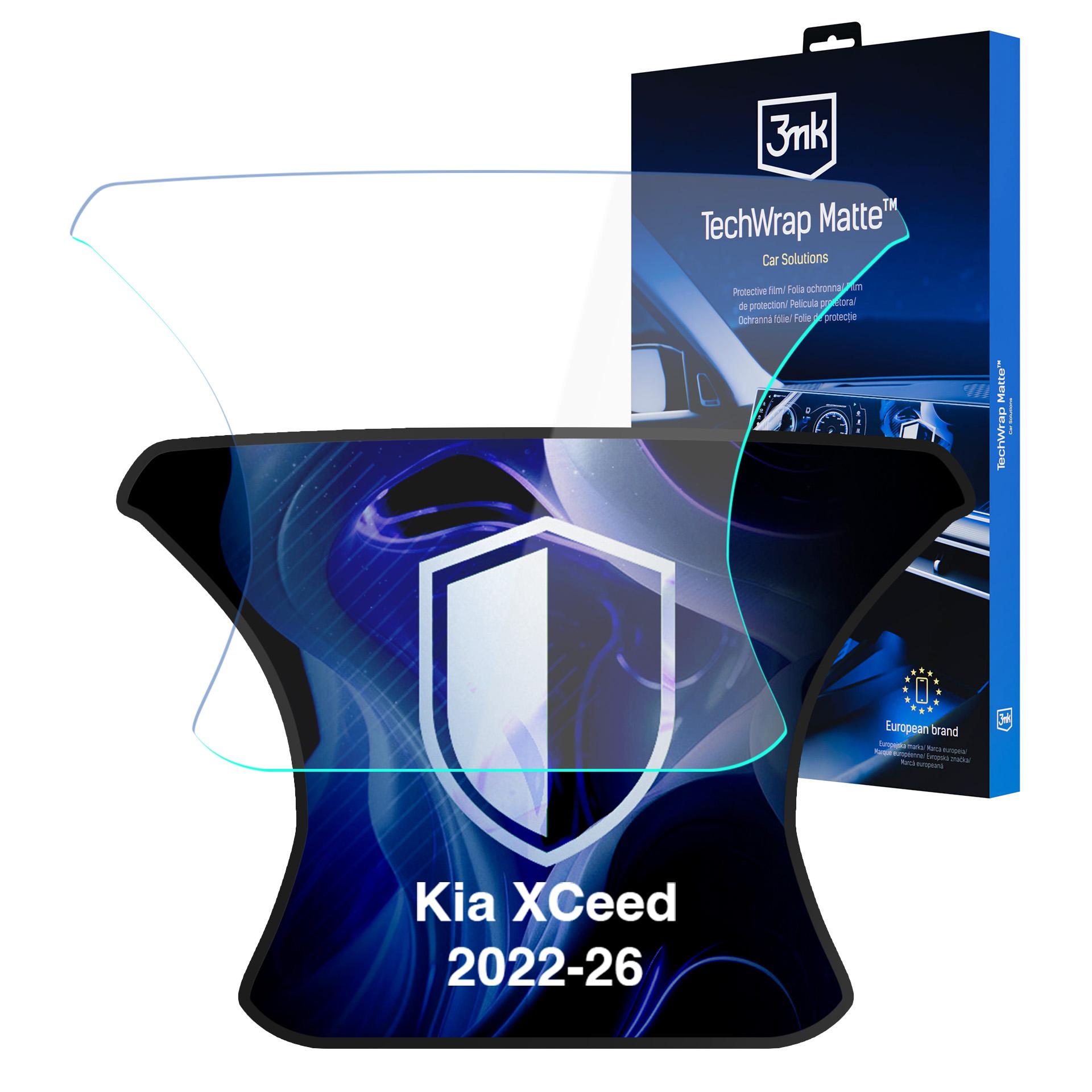 Matowa folia ochronna na ekran zegarów do Kia XCeed (2022 - 2026) - 3mk ...